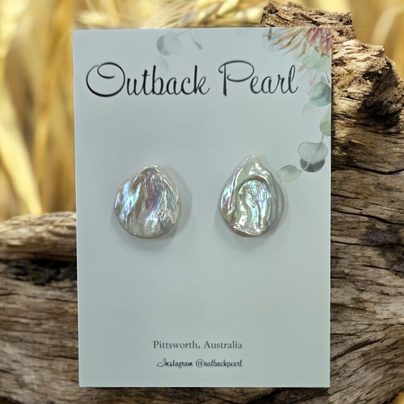 Large Baroque Stud Set | SLAB Designs